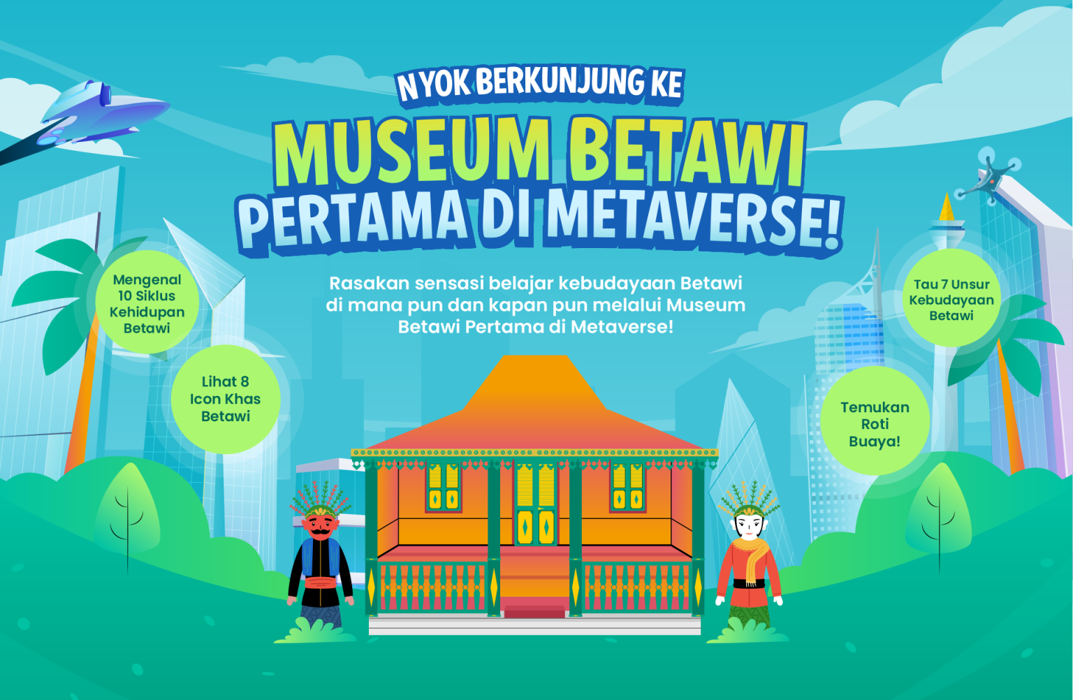 Museum Betawi di Metaverse – Sekolah Metaverse oleh Skolla
